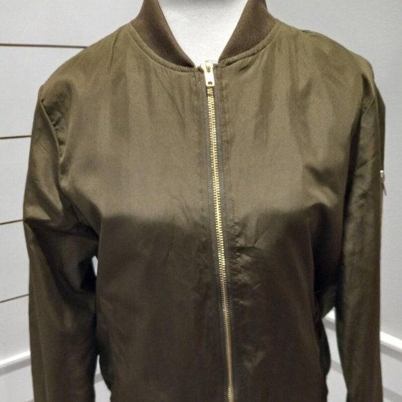 Inso | Jackets & Coats | Inso Collection Women Light Bomber Jacket Size ...